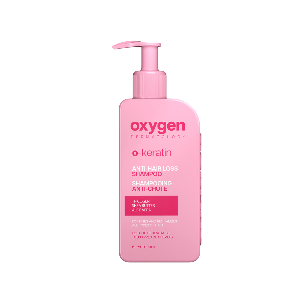 O-keratin Anti-Hair loss shampoo – Oxygen Dermatology